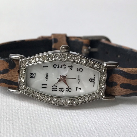 Collezio | Accessories | Collezio Crystal Bezel Watch | Poshmark